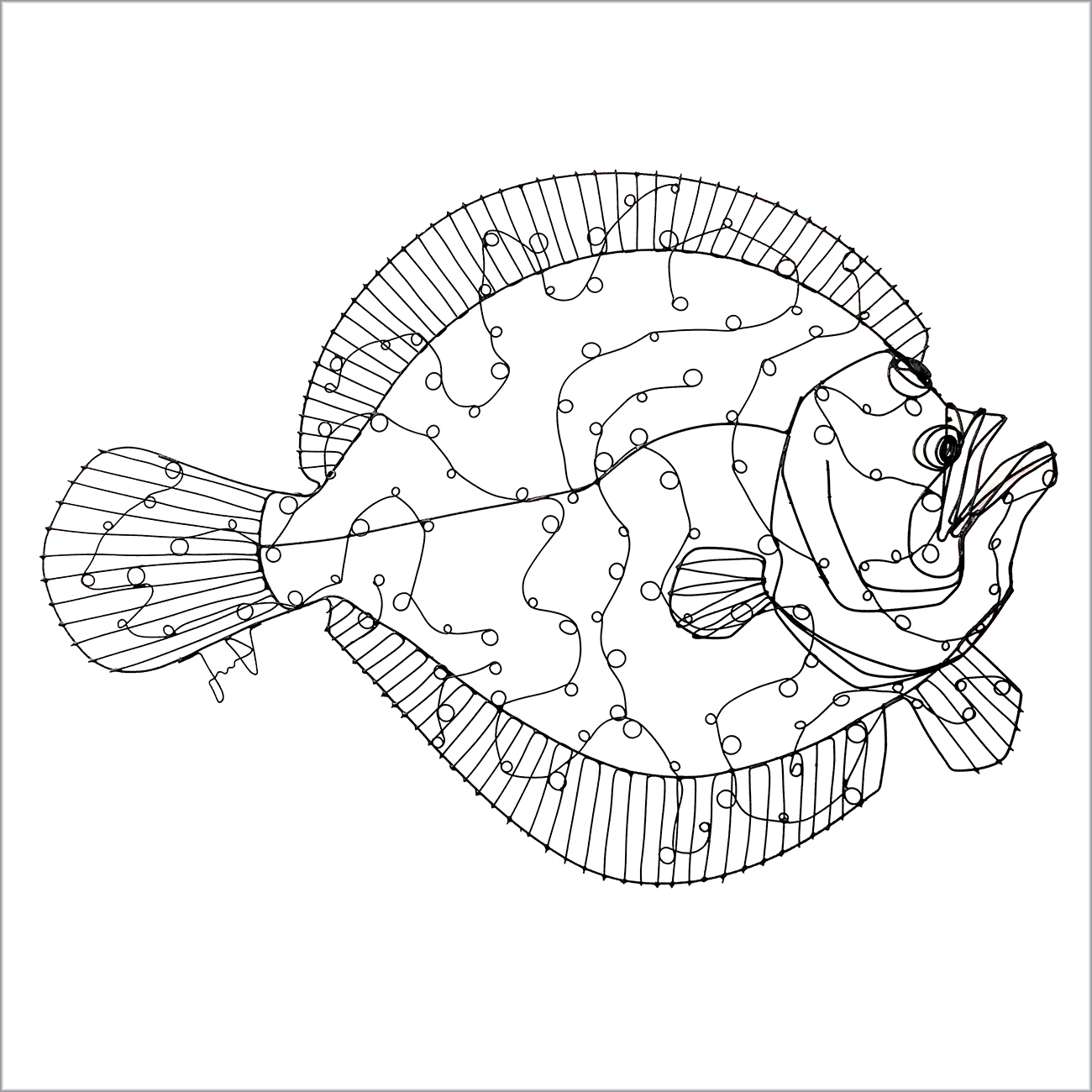 Alberto Twose | Wire sculptures - Esculturas en alambre